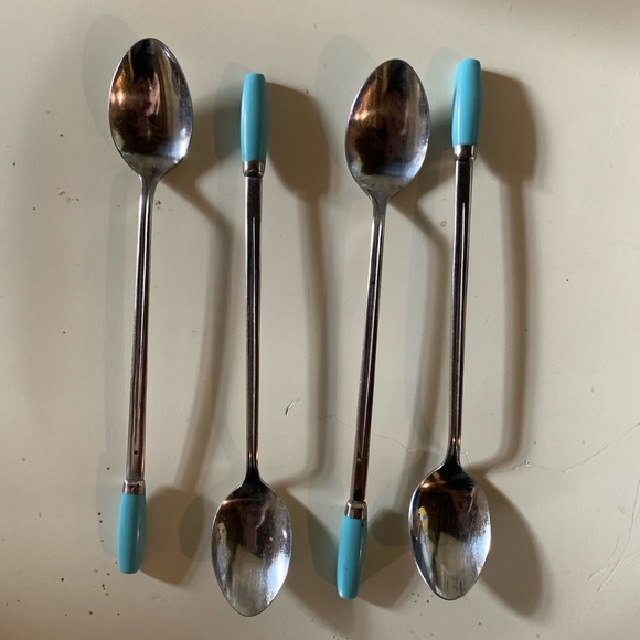 Castle | Dining | Vintage 4 Castle Long Iced Tea Spoons Fondue ...